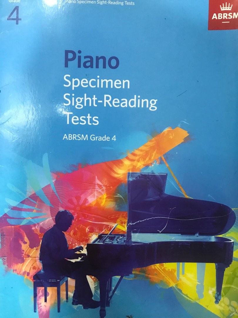 Piano grade 4 sight reading book, Hobbies & Toys, Books & Magazines, Textbooks on Carousell