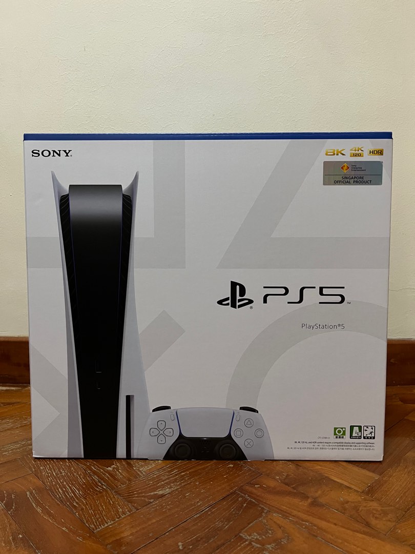 PlayStation 5 Disc 825GB, Video Gaming, Video Game Consoles ...