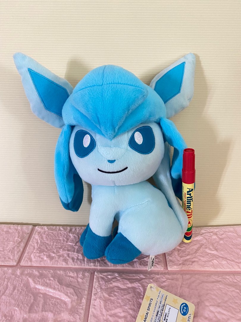 Pokemon Glaceon Plush, Hobbies & Toys, Toys & Games on Carousell