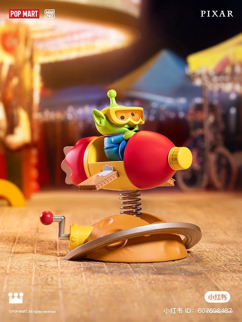 POP MART Pixar Alien Party Games Series Scene SEALED FULL SET (8 blind ...