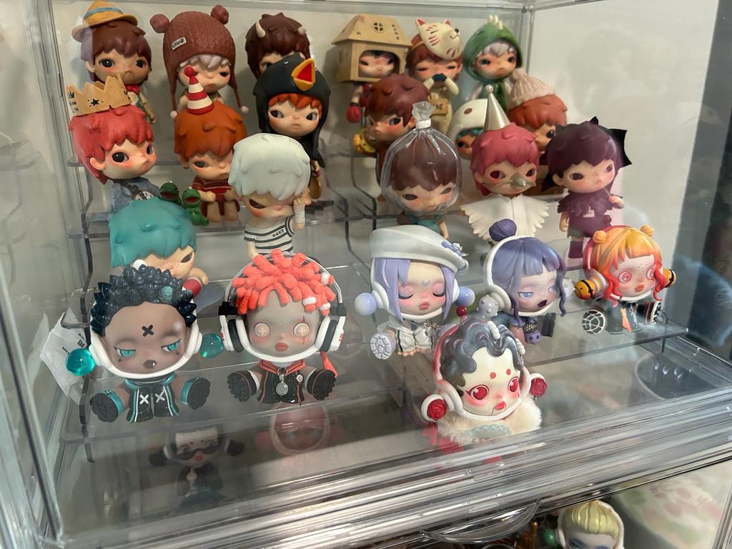 Pop Mart Set A c/w acrylic display case, Hobbies & Toys, Toys & Games ...