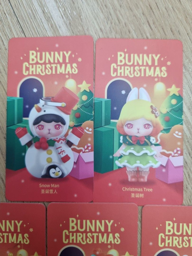 Popmart Bunny Christmas Blind Box Series, Hobbies & Toys, Toys & Games ...