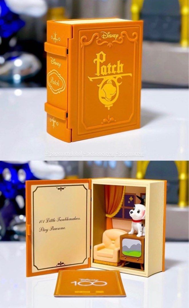 Popmart Patch/ Bambi / Pinocchio Disney 100 Classic Fairy Tales ...