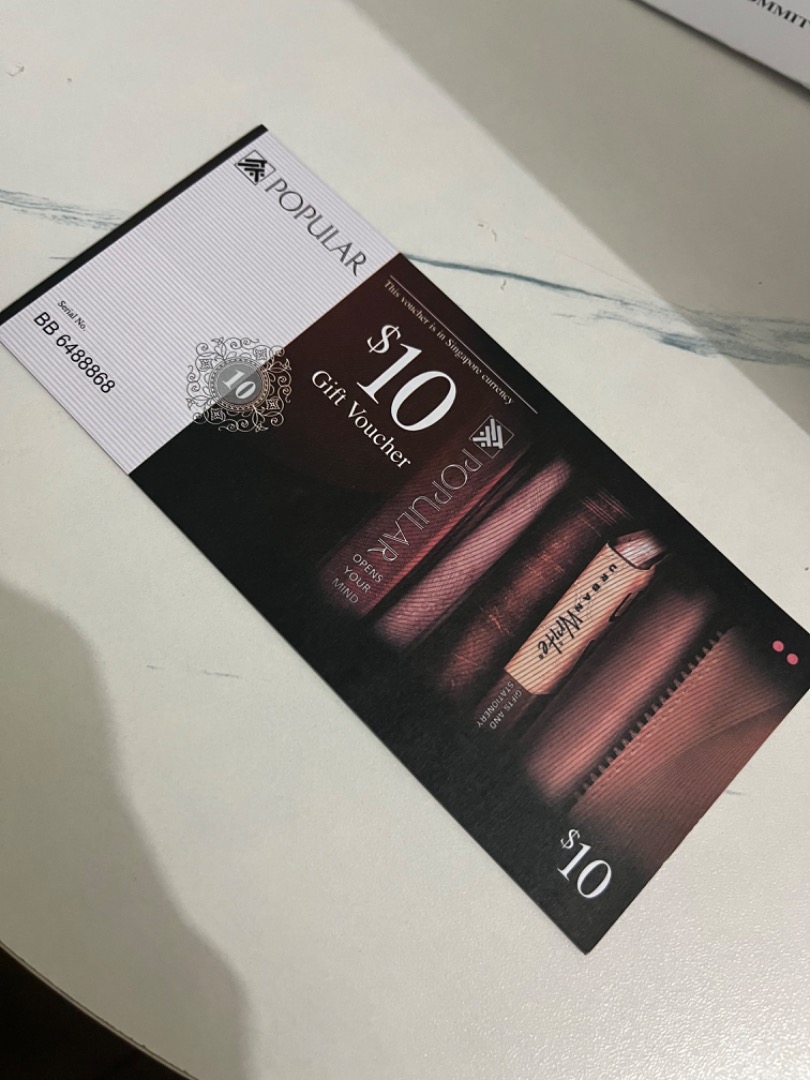 Popular Voucher (Expired December 2024), Tickets & Vouchers, Vouchers ...