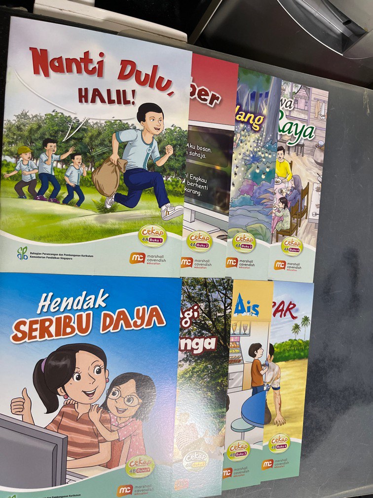 Primary 4 Cekap small readers 4A & 4B textbooks, Hobbies & Toys, Books & Magazines, Textbooks on ...