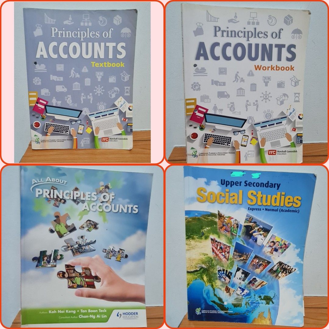Principles of Accounts / Social Studies Secondary Textbook, Hobbies ...
