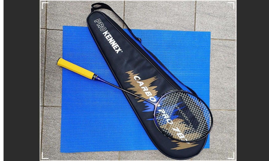 Pro Kennex One Piece B787 Carbon Badminton Racket, Sports Equipment ...