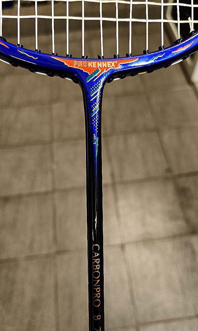 Pro Kennex One Piece B787 Carbon Badminton Racket, Sports Equipment ...