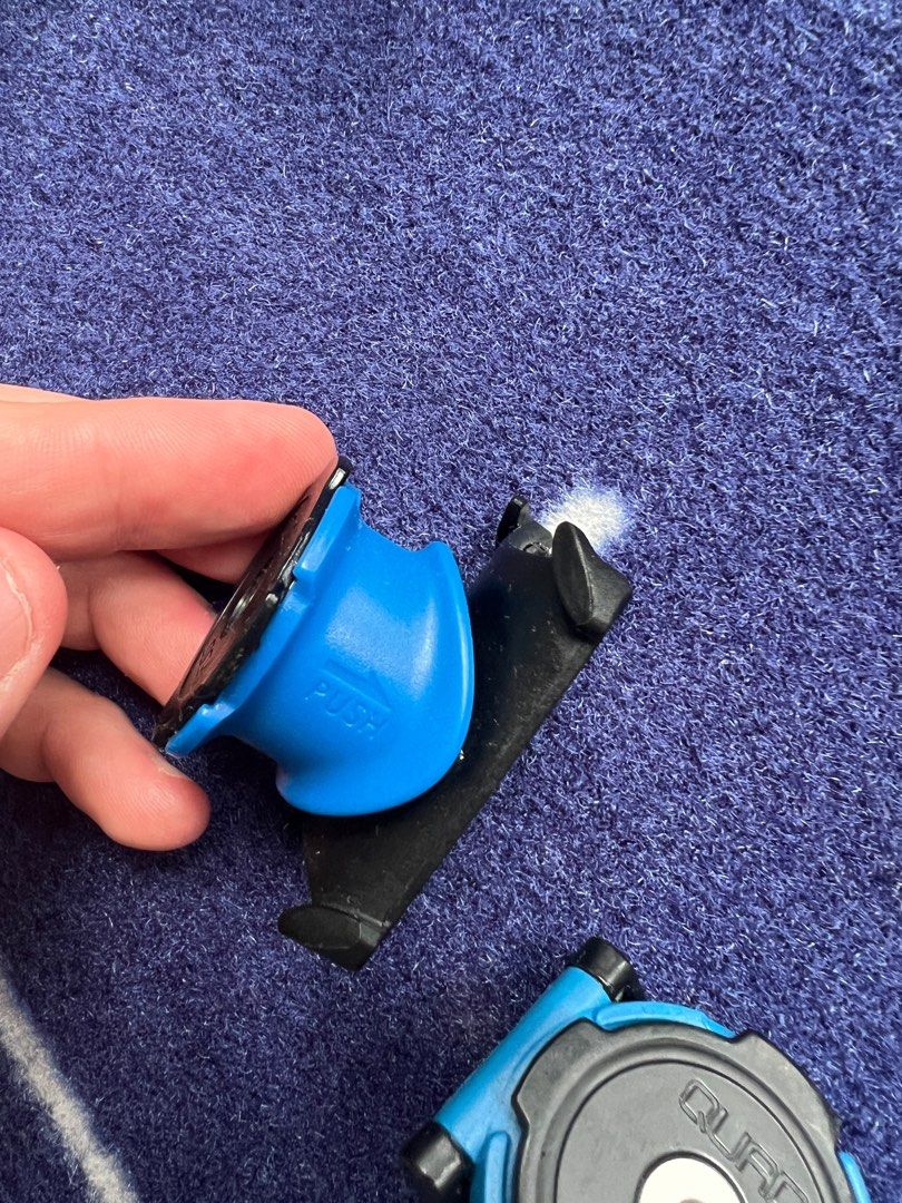 Quad Lock Out Front Bike Mount with GoPro Mount underneath, Sports ...