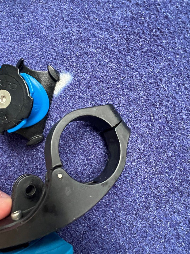 Quad Lock Out Front Bike Mount with GoPro Mount underneath, Sports ...