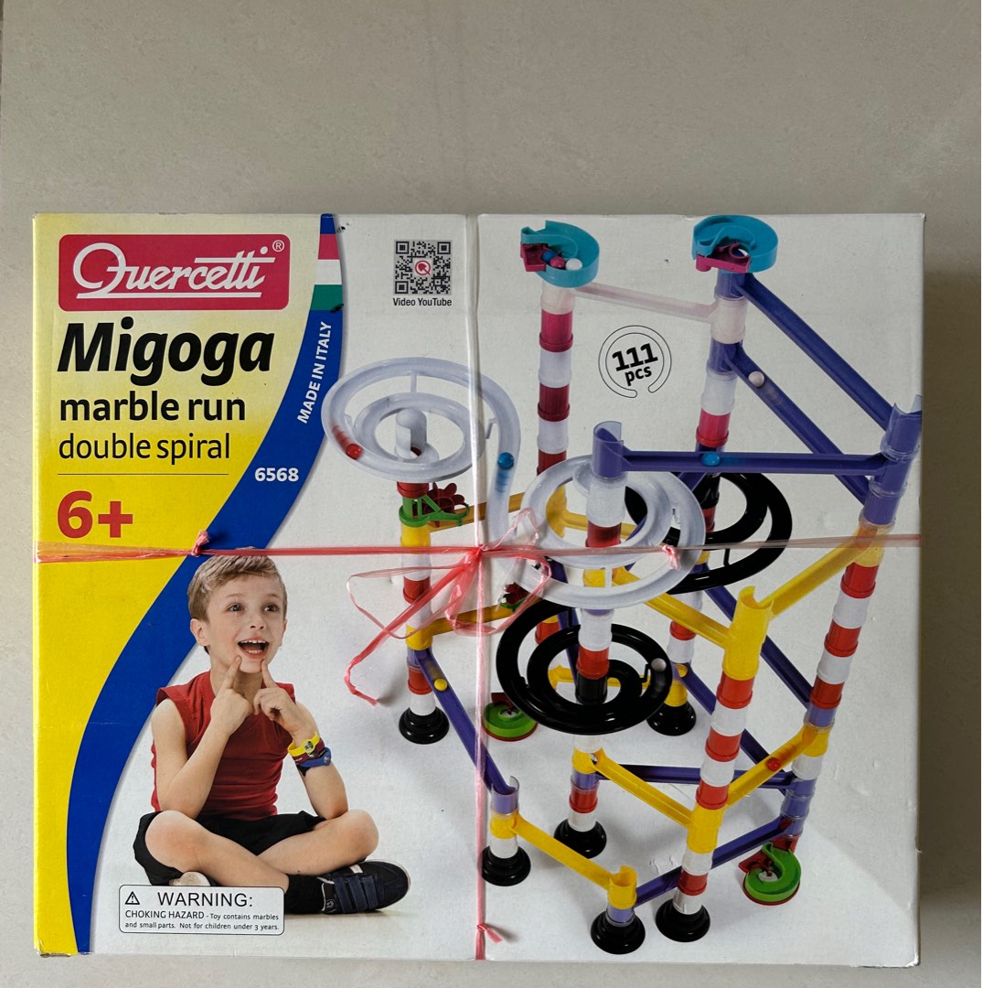 Quercetti Migoga Marble Run Double Spiral Playset, Hobbies & Toys, Toys ...