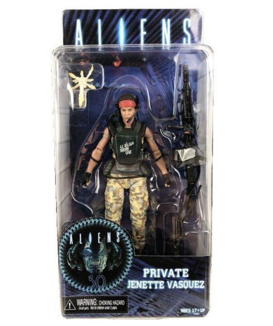Rare Neca Aliens Pvt. VASQUEZ 7" scale action figure, Hobbies & Toys ...