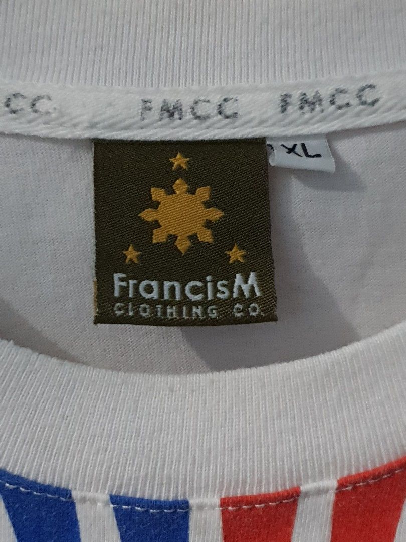 Rare vintage fmcc 3 stars & a sun francis m pride white shirt, Men's ...