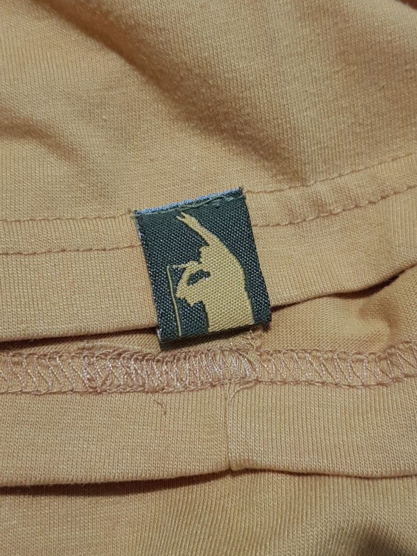 Rare vintage fmcc 3 stars & a sun francis m mirror mustard wheat shirt ...