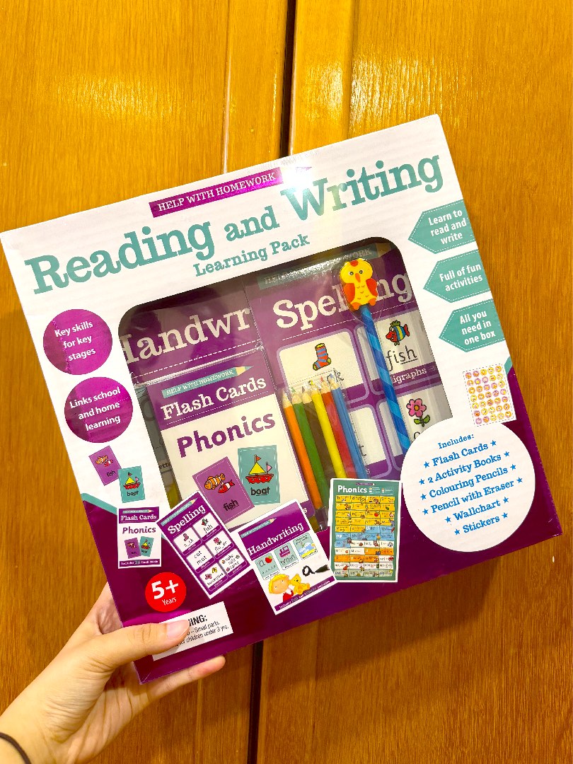 Reading & Writing Learning Phonics Pack Set, Hobbies & Toys, Books ...