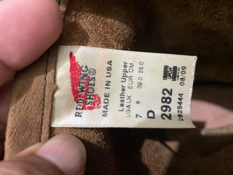 Red Wing 2982, Rare Colorway. Size 8u.s., Men's Fashion, Footwear ...