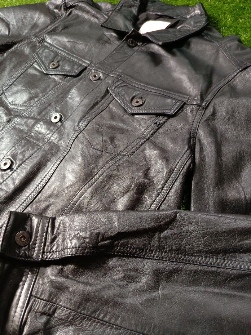 Replay leather jacket, Men's Fashion, Coats, Jackets and Outerwear on ...