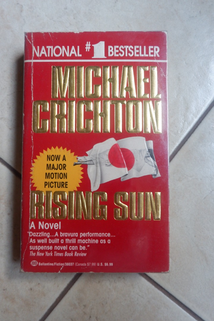 Rising Sun by Michael Crichton, Hobbies & Toys, Books & Magazines ...
