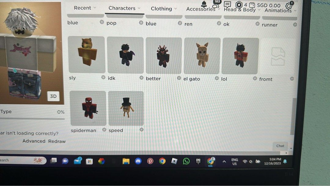 Roblox acc (READ DESCRI), Video Gaming, Video Games, Others on Carousell