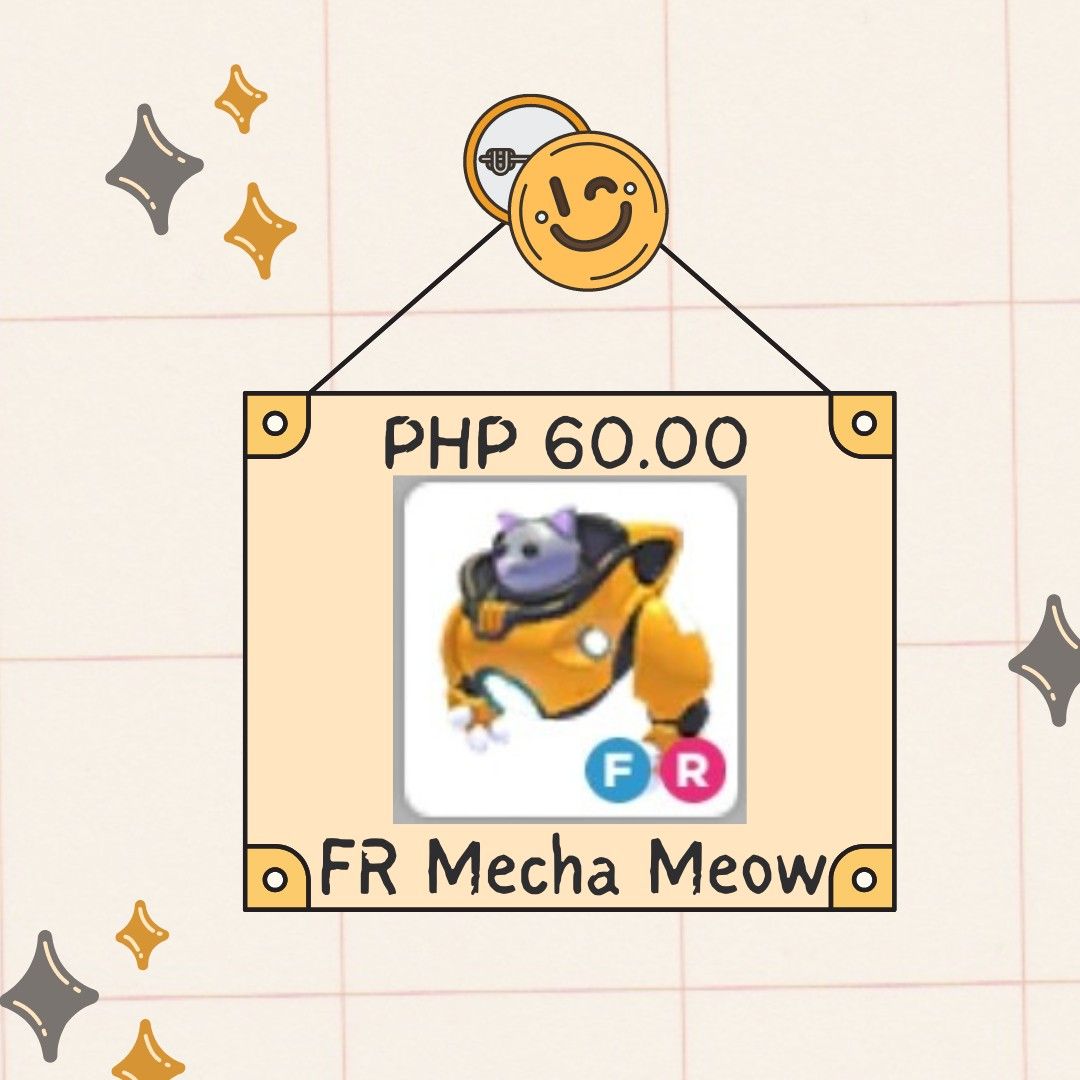 Roblox/Adopt Me | Mecha Meow, Video Gaming, Video Games, Others on ...