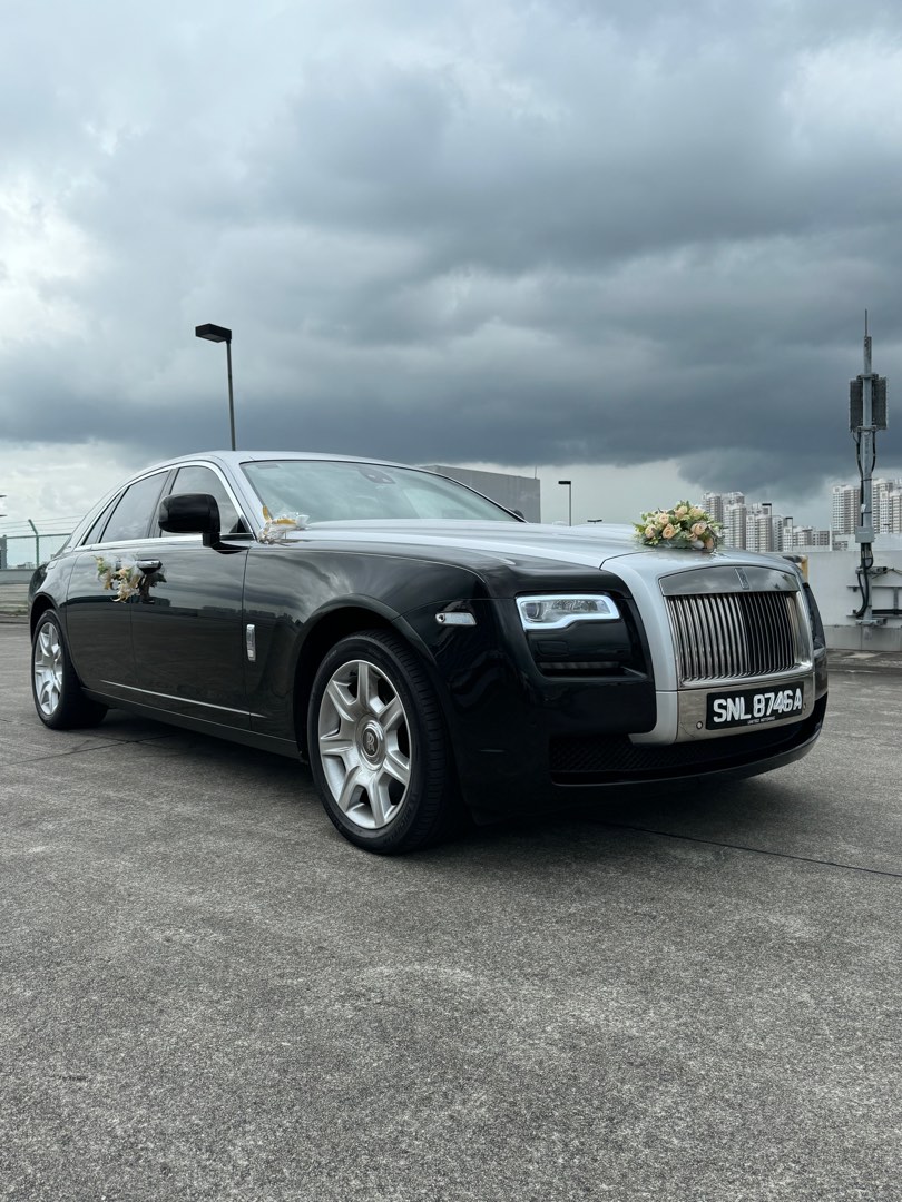 ROLLS ROYCE GHOST RENTAL FOR WEDDING!, Cars, Car Rental on Carousell