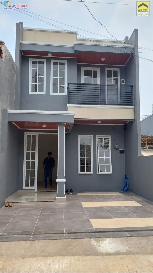 Rumah baru Megah & Kokoh, 2 lantai design modern minimalis mewah di ...