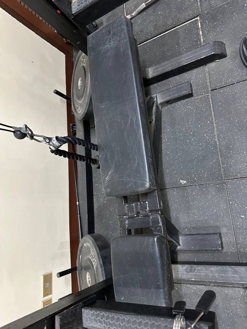 [RUSH] GYM RACK, BENCH & PULLEY, Sports Equipment, Other Sports ...