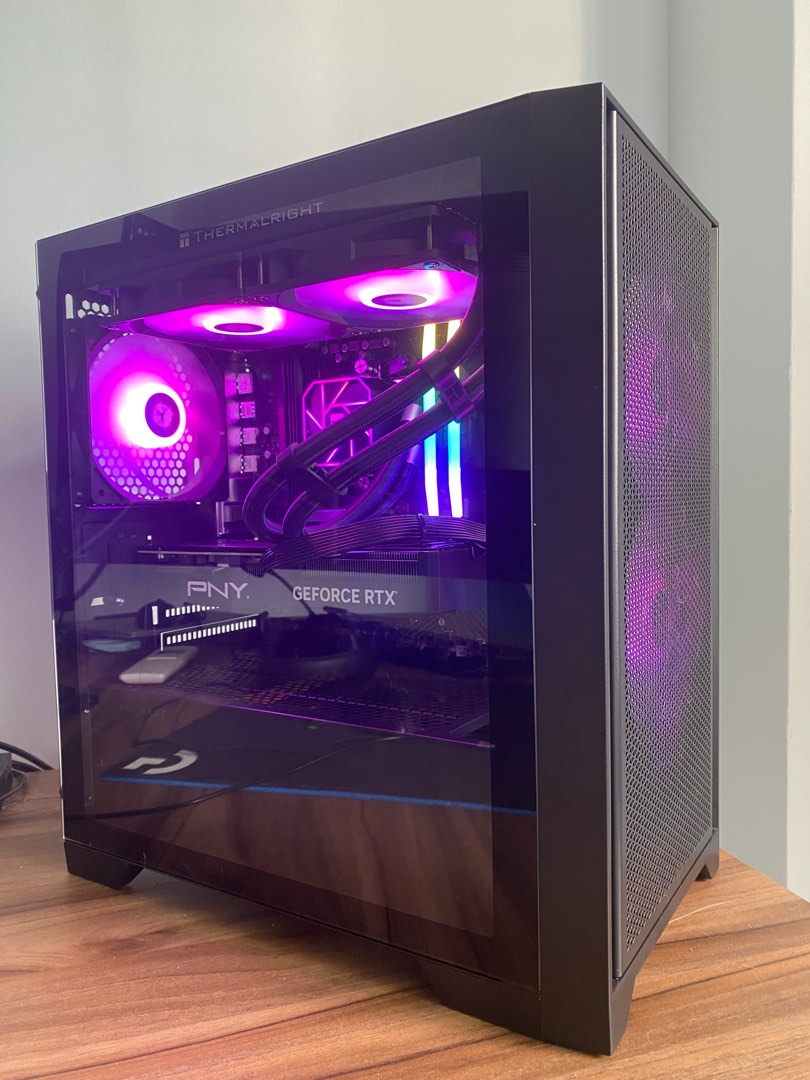 Ryzen 7 7700, PNY RTX 4070 Verto Gaming PC, Computers & Tech, Desktops ...