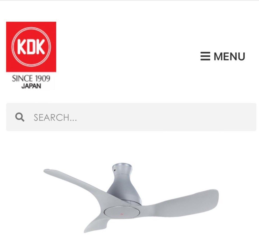 SALES! KDK Ceiling Fan DC Motor @ $250, Furniture & Home Living ...