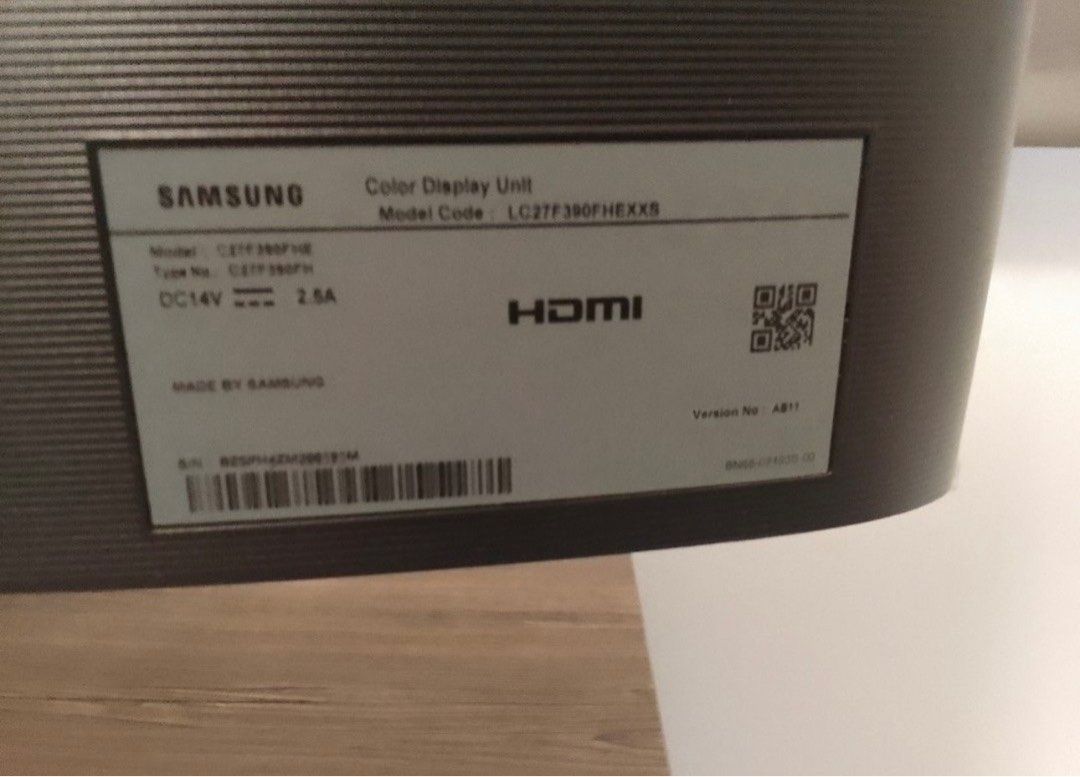 Samsung curved monitor CF390, Computers & Tech, Desktops on Carousell