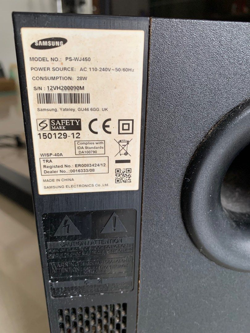 Samsung Soundbar HW-J450 with Subwoofer, Audio, Soundbars, Speakers & Amplifiers on Carousell