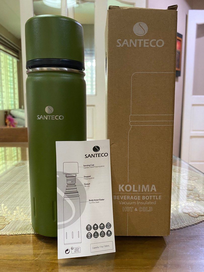Santeco Kolima Beverage Bottle 500ml, Furniture & Home Living, Kitchenware & Tableware, Water ...