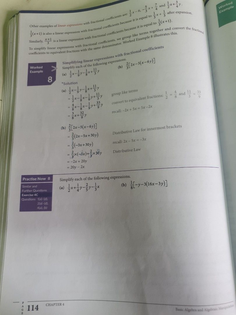 Secondary 1 Express Math textbook set, Hobbies & Toys, Books ...