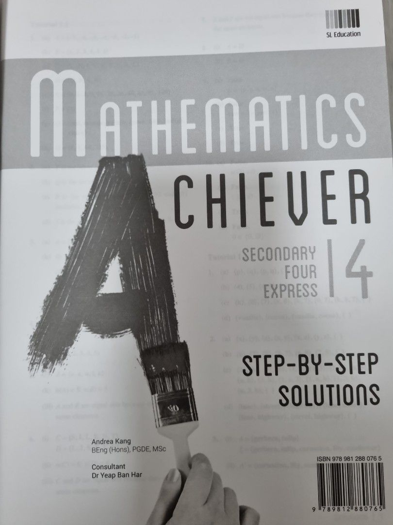 Secondary 4 Math assessment, Hobbies & Toys, Books & Magazines ...