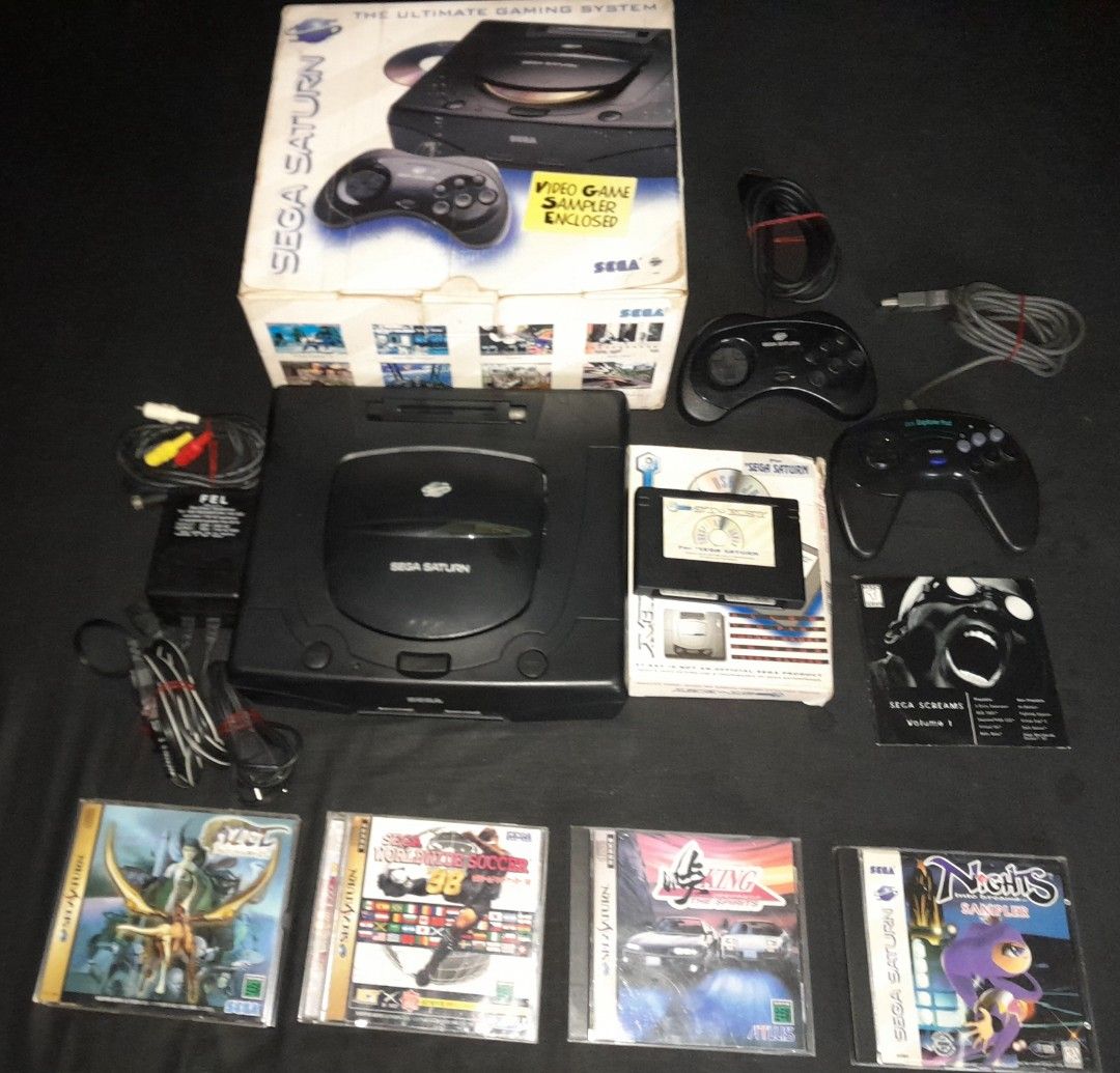 Sega saturn full set, Hobbies & Toys, Toys & Games on Carousell