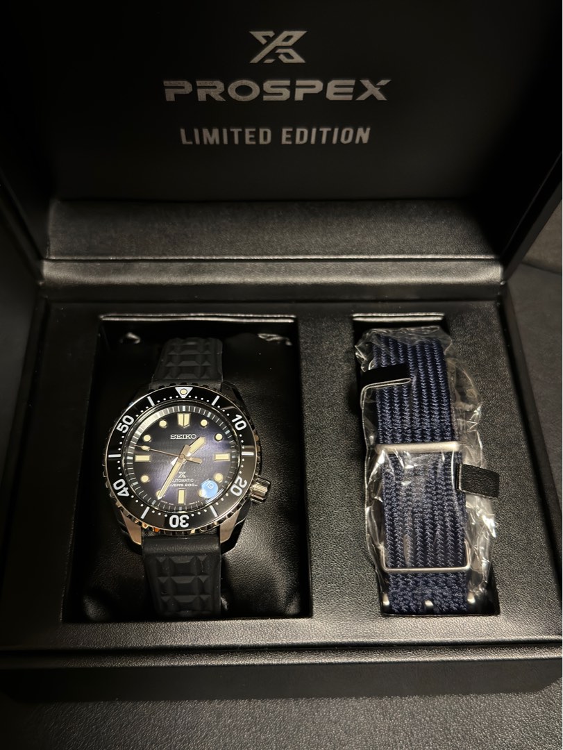 Seiko SLA055 save the ocean limited edition, 名牌, 手錶 - Carousell