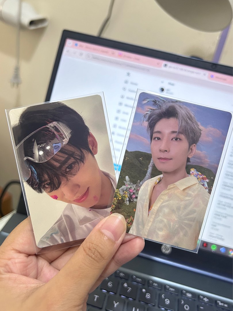 [PAIR] Mingyu paint (Face the Sun) + Wonwoo sector 17 pcs, Hobbies ...