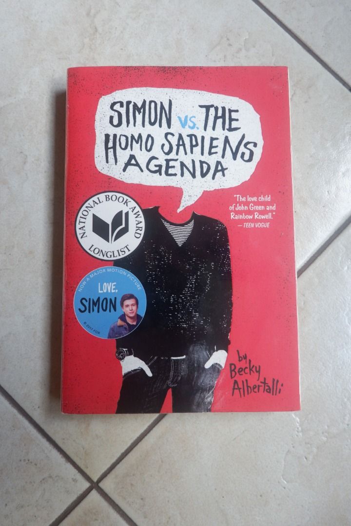 Simon vs. The Homo Sapiens Agenda by Becky Albertalli [Love, Simon ...