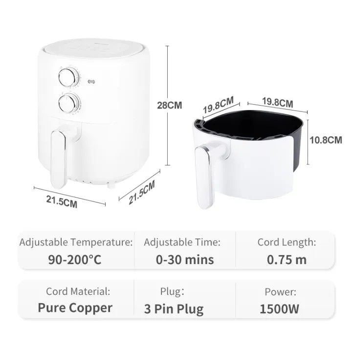 Simplus Air Fryer 3.5L/ Brand New Seal in box, TV & Home Appliances ...