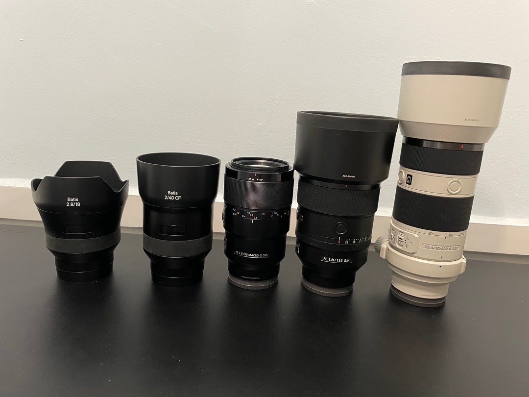 Sony E-Mount FE lenses Sales (updated), Photography, Lens & Kits on ...
