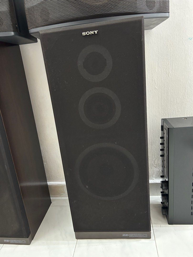 Sony tower Speakers, Audio, Soundbars, Speakers & Amplifiers on Carousell