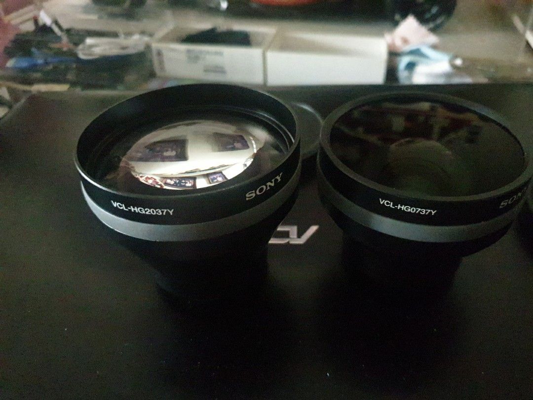 Sony vcl-hg2037y vcl- hg0737y, Photography, Lens & Kits on Carousell