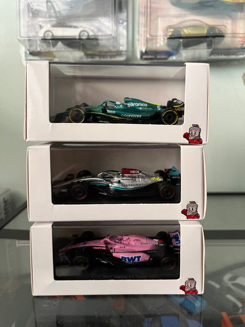 Sparky / Spark F1 2022 Season 1/64 Models Mercedes-AMG , Aston Martin ...