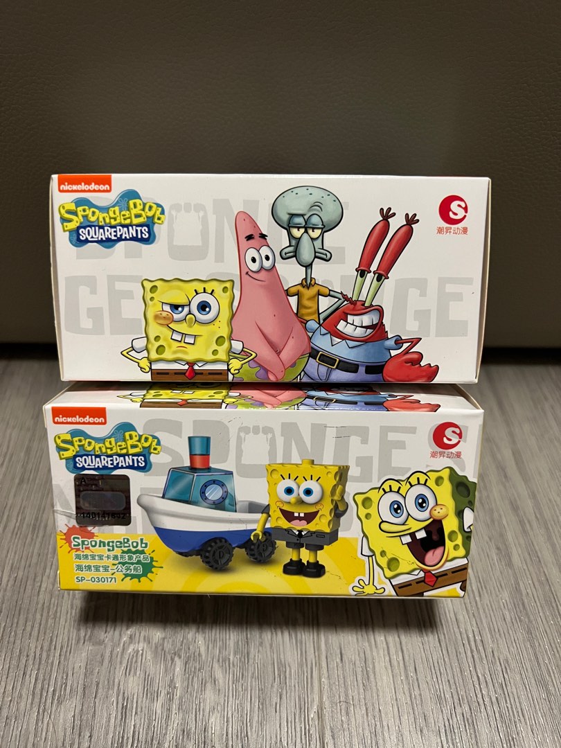 SpongeBob Blind Box (Unopened), Hobbies & Toys, Toys & Games on Carousell