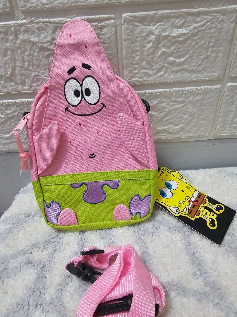 Spongebob Squarepants Patrick Star Sling Bag, Hobbies & Toys ...