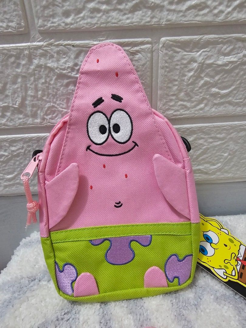 Spongebob Squarepants Patrick Star Sling Bag, Hobbies & Toys ...