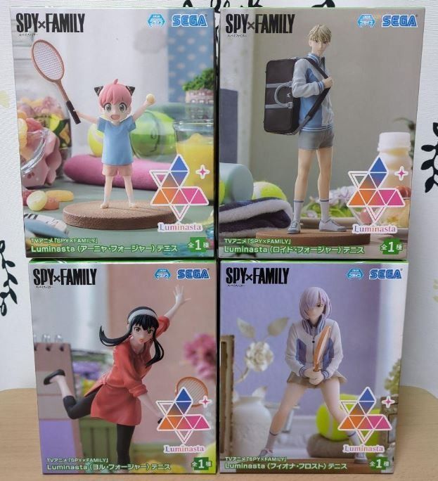 Spy x Family Luminasta Anya Loid Yor Forger Fiona Frost Tennis Version Figure, Hobbies & Toys ...