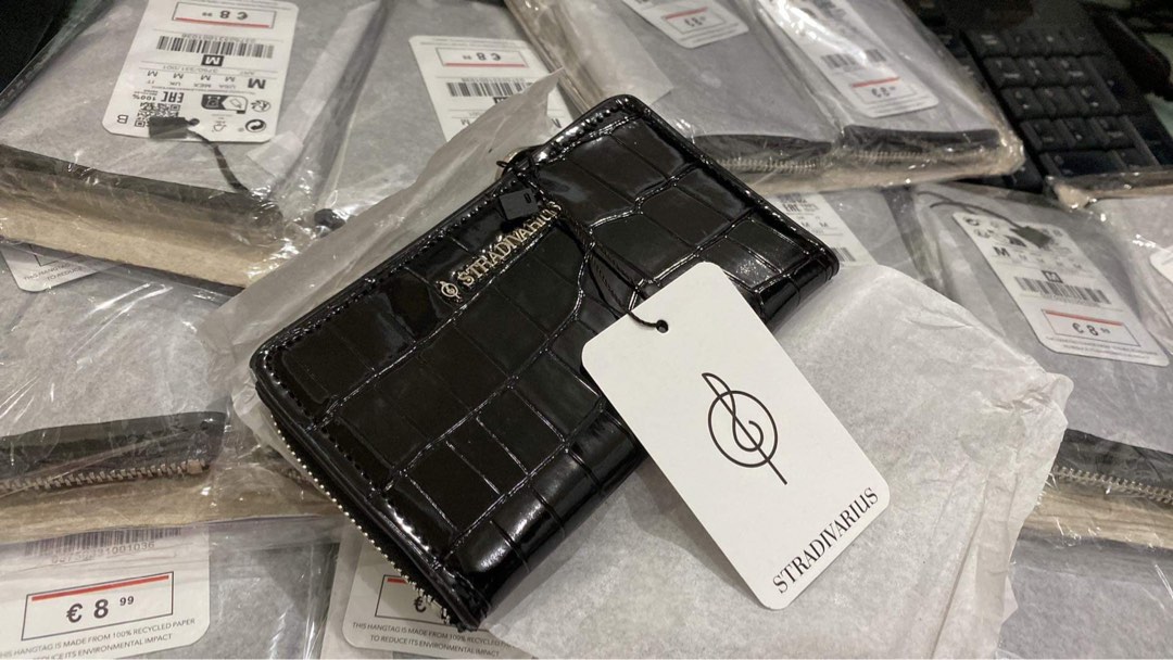 Stradivarius Mock Croc Wallet, Women's Fashion, Bags & Wallets, Purses ...