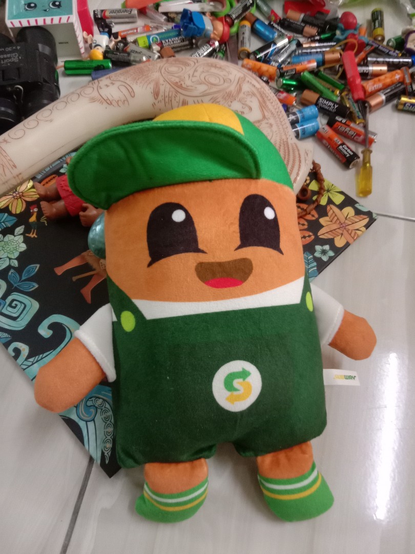 Subway plush soft toy, Hobbies & Toys, Toys & Games on Carousell