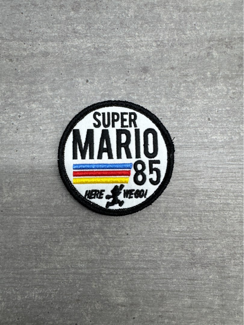 Super Mario Velcro Morale Patch, Hobbies & Toys, Stationery & Craft ...